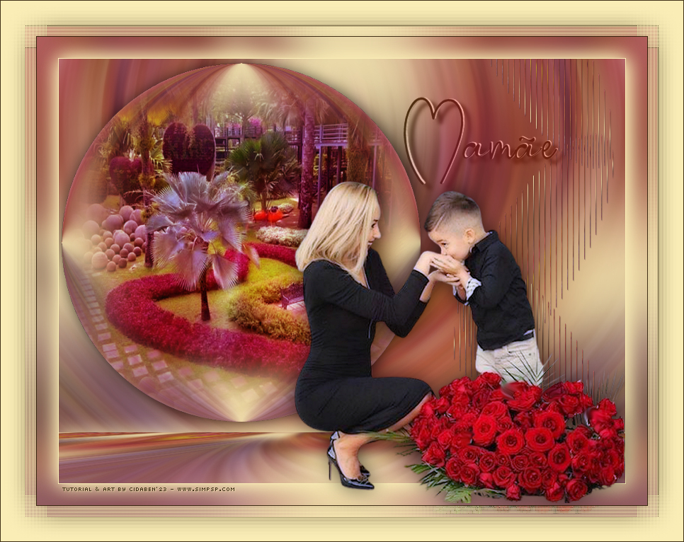 Tutorial Mamãe by CidaBen